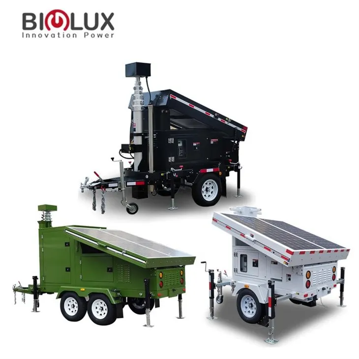 China Mobile Solar CCTV Trailer Manufacturer, Supplier, Factory in ...