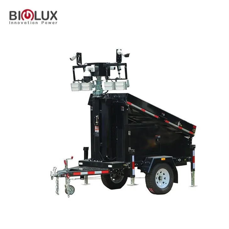 Standalone CCTV Tower Trailer With Light Manufacturer, Supplier ...