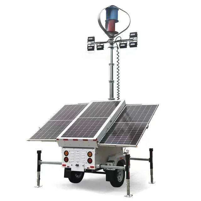Mobile Solar Wind Hybrid Light Trailer Manufacturer, Supplier, Factory ...